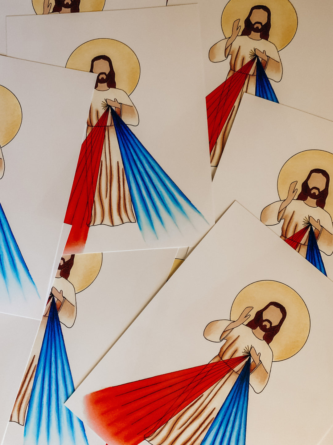 Divine Mercy Art Print – Heart Stuck on Paper