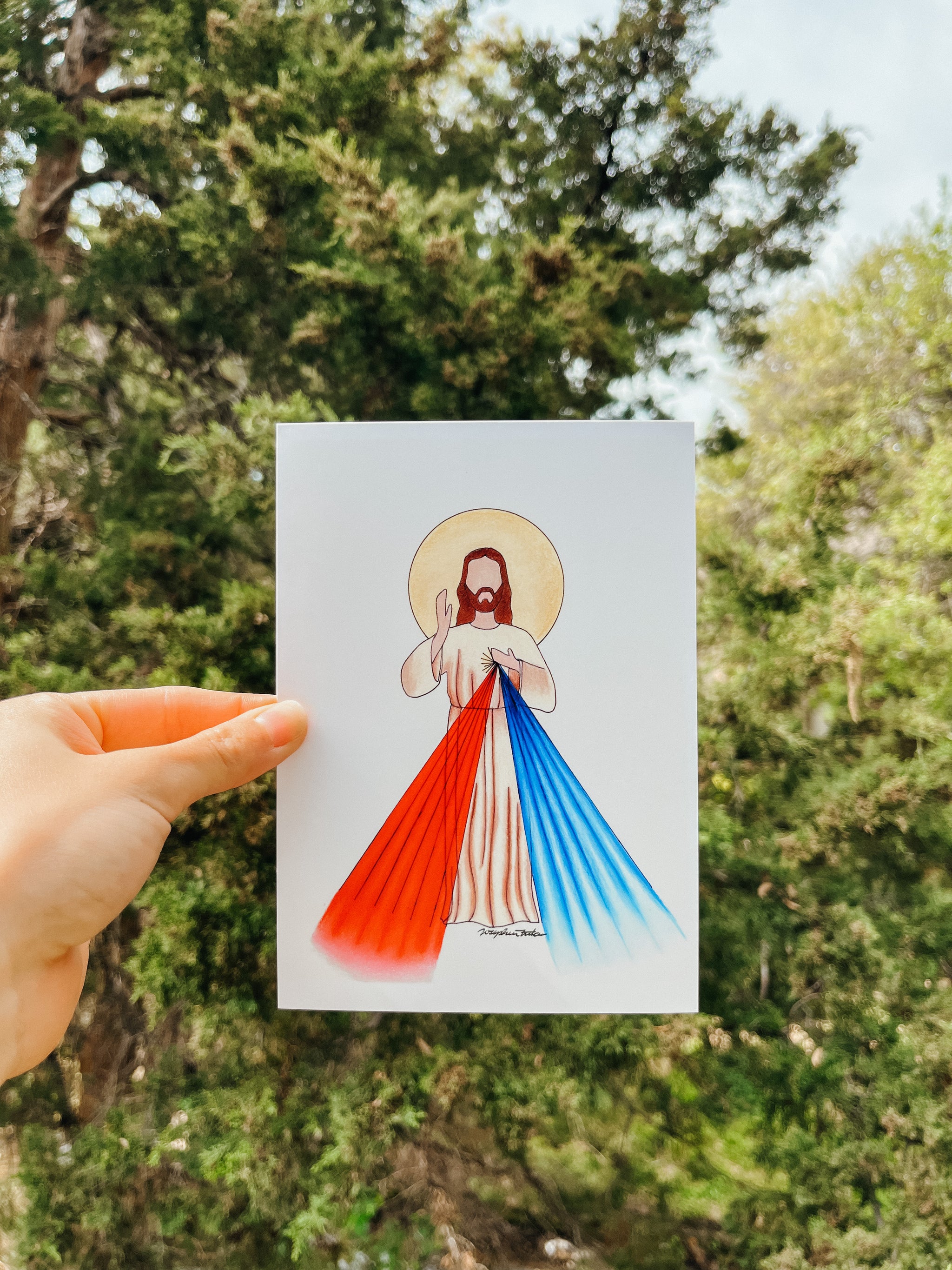 Divine Mercy Art Print – Heart Stuck on Paper