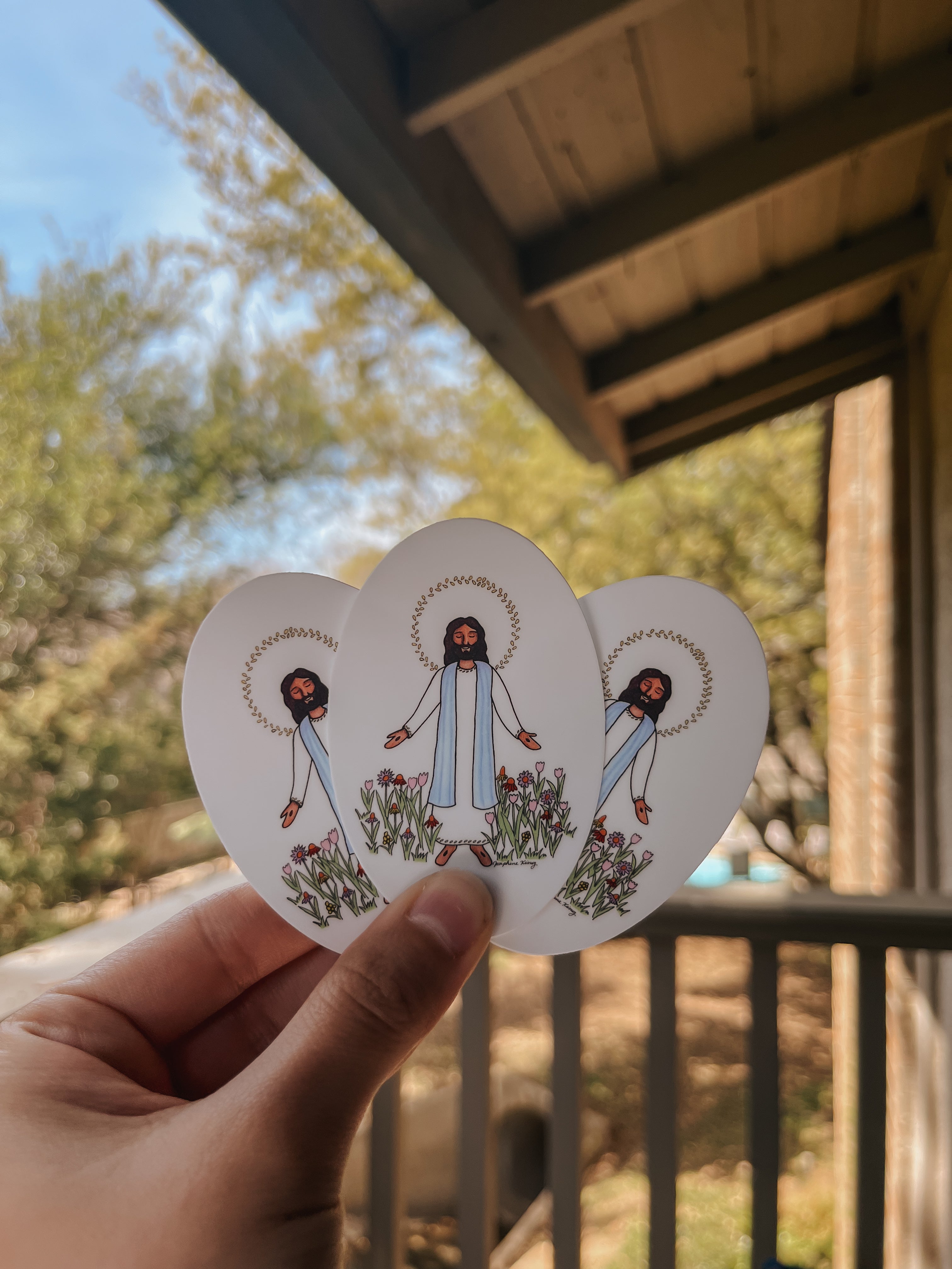 He is Risen Sticker – Heart Stuck on Paper
